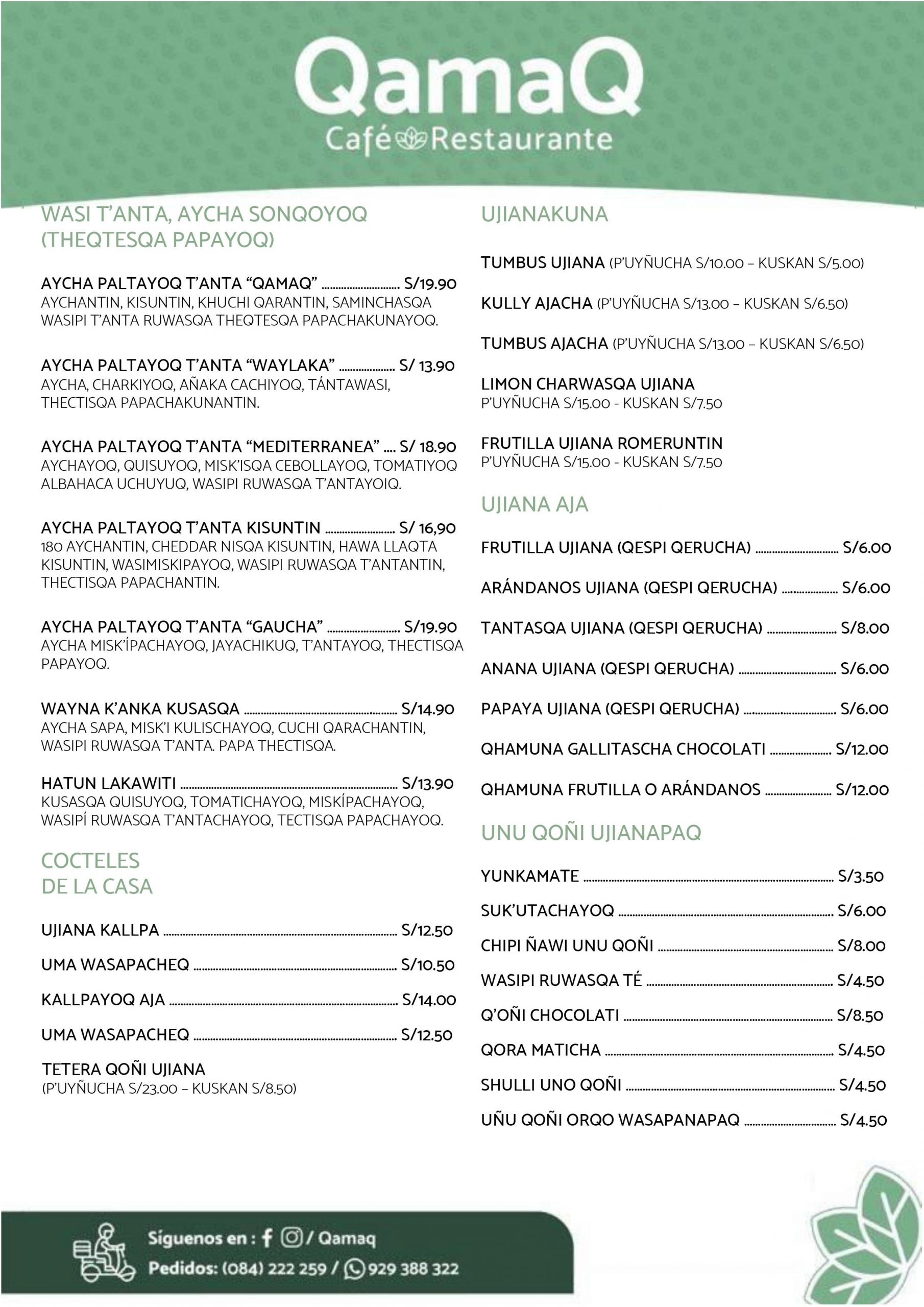 Nuestra Carta - QamaQ